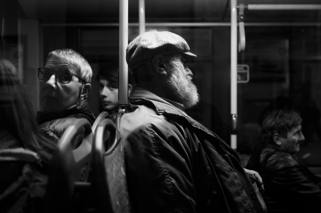 In the bus - Pierre Pichot