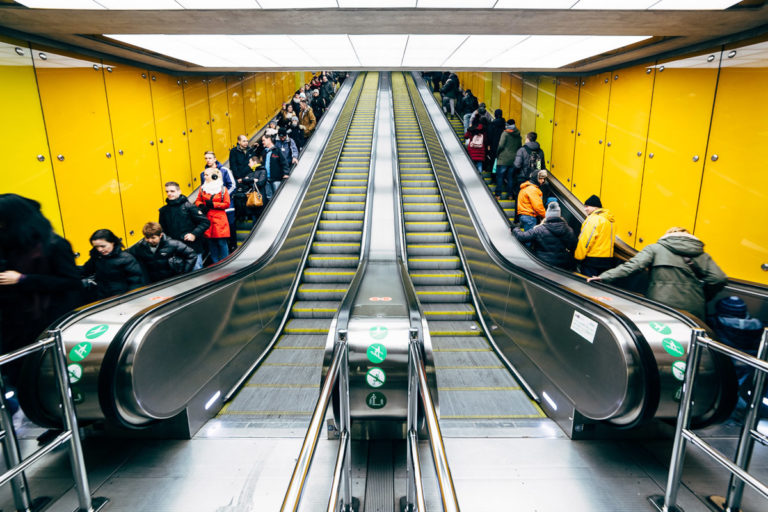 Budapest Metro - Kalvin Ter station - Pierre Pichot
